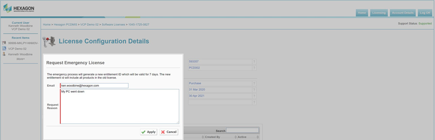 Introducing the PC-DMIS Emergency License Generation Portal
