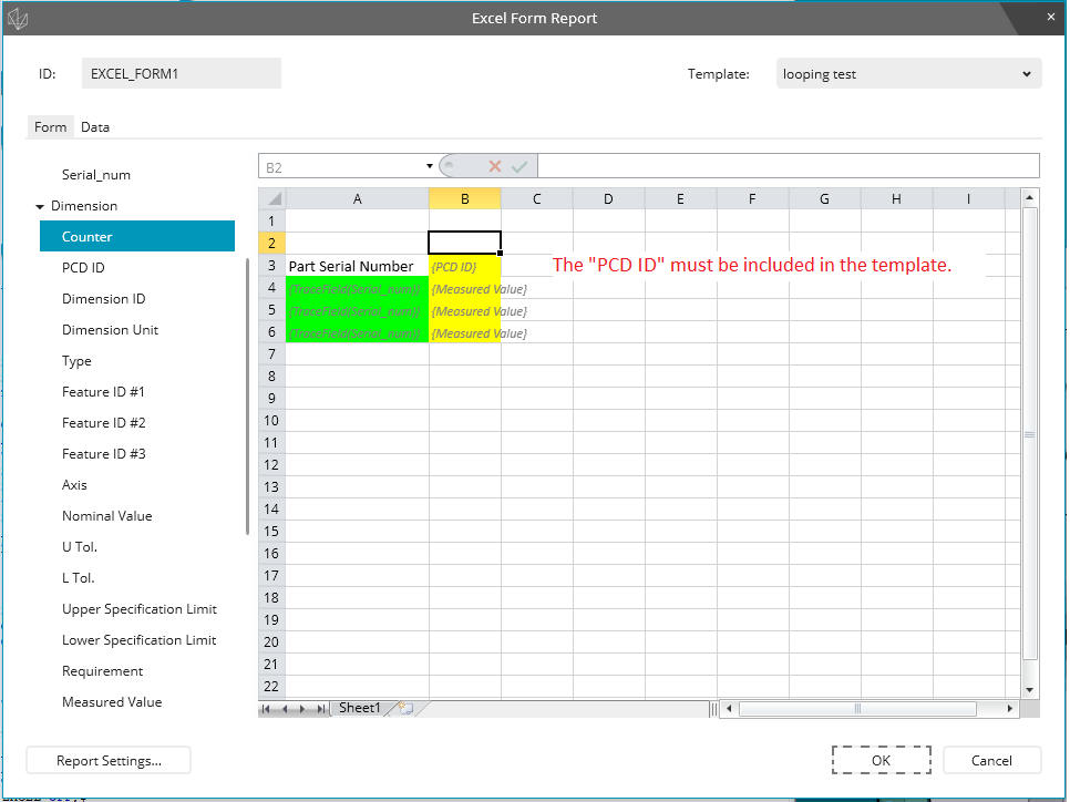 PC-DMIS Tips & Tricks: Looping an Excel Form Report