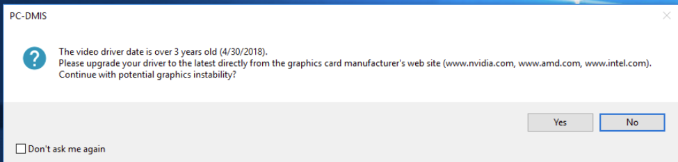 Tips and Tricks: 'The Video driver date is over 3 years old' error ...